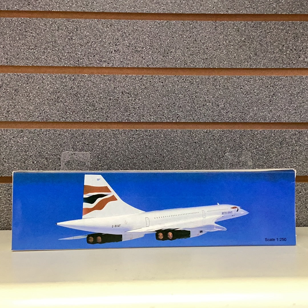 Skymarks Model Planes-Britsh Concorde : 1/250 – Airline Employee Shop