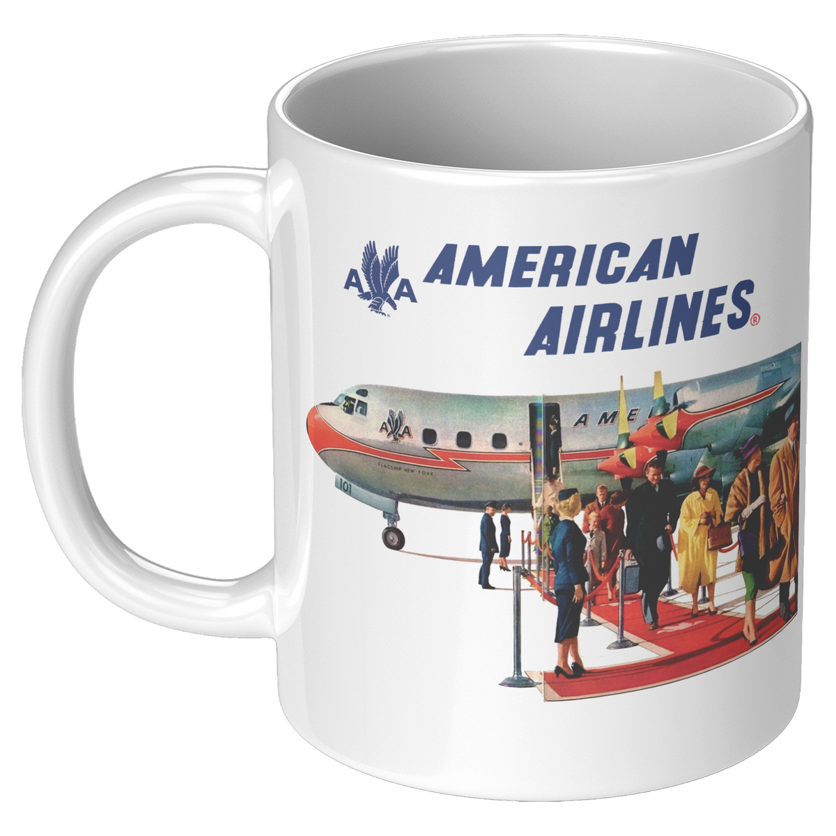 American Airlines Red Carpet - Coffee Mug – Airline Employee Shop