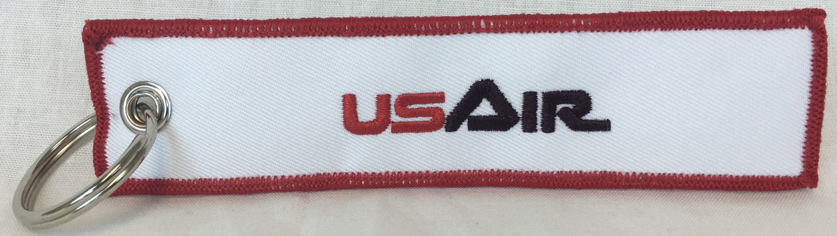 US Air Red Logo Key Tag – Airline Employee Shop