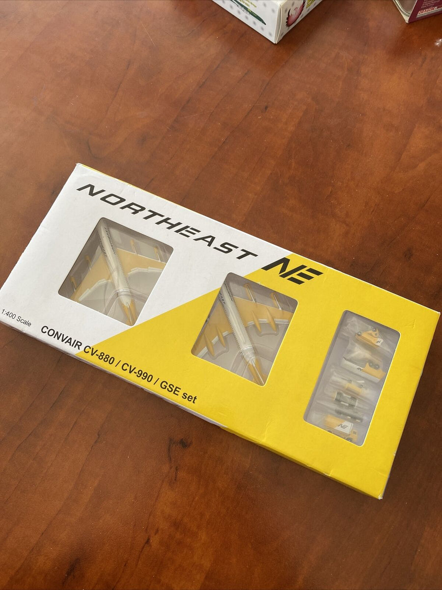Northeast Airlines CV880 / CV990 / CSE Set Twin Pack Scale 1:400 ...