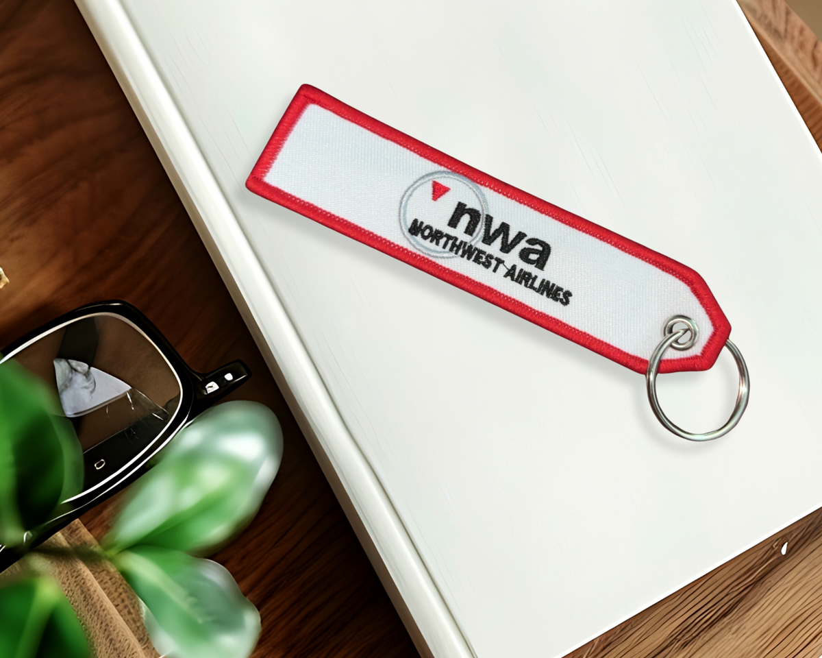 Northwest Airlines Logo Key Tag – Airline Employee Shop