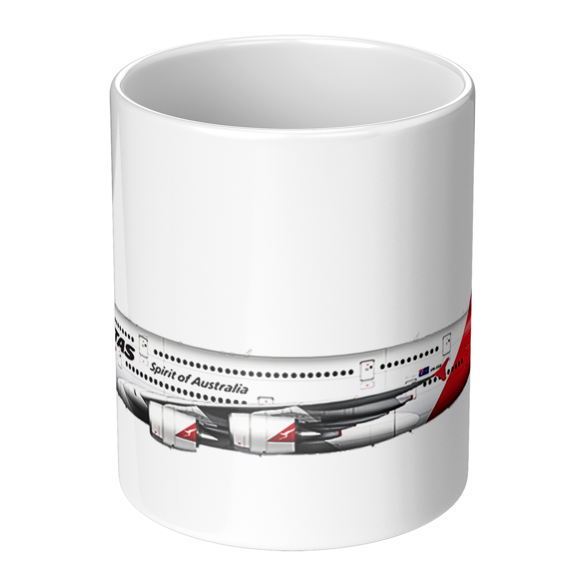 Quantas A380 Norebbo Coffee Mug – Airline Employee Shop