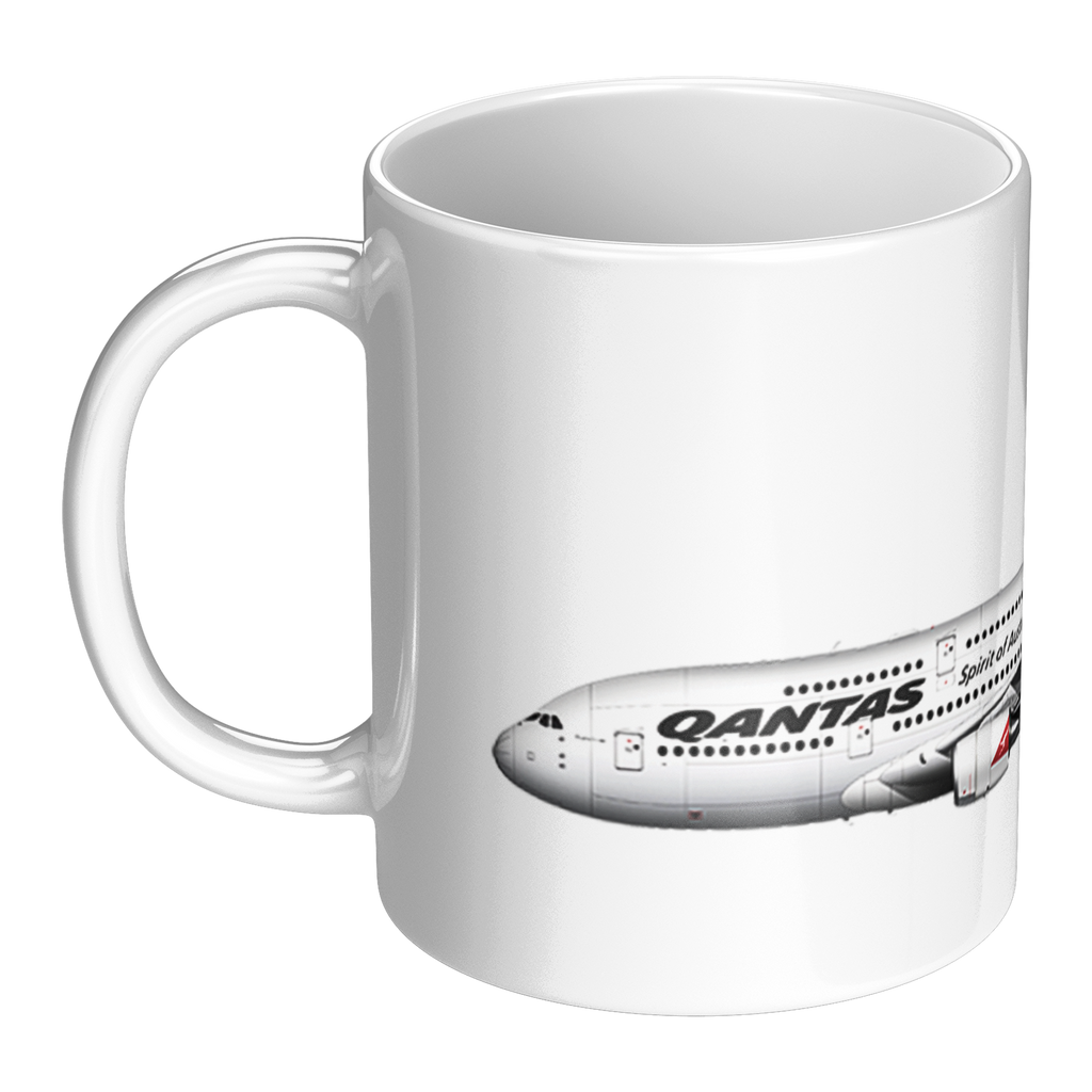 Quantas A380 Norebbo Coffee Mug – Airline Employee Shop