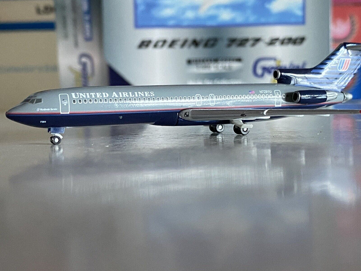 United Airlines 727-200 N7291U 1:400 Scale – Airline Employee Shop