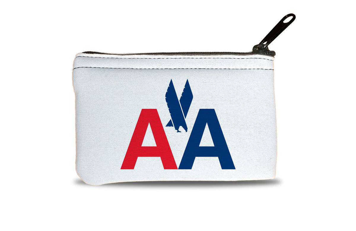 American Airlines 1968 Logo Rectangle Coin Purse – Airline Employee Shop