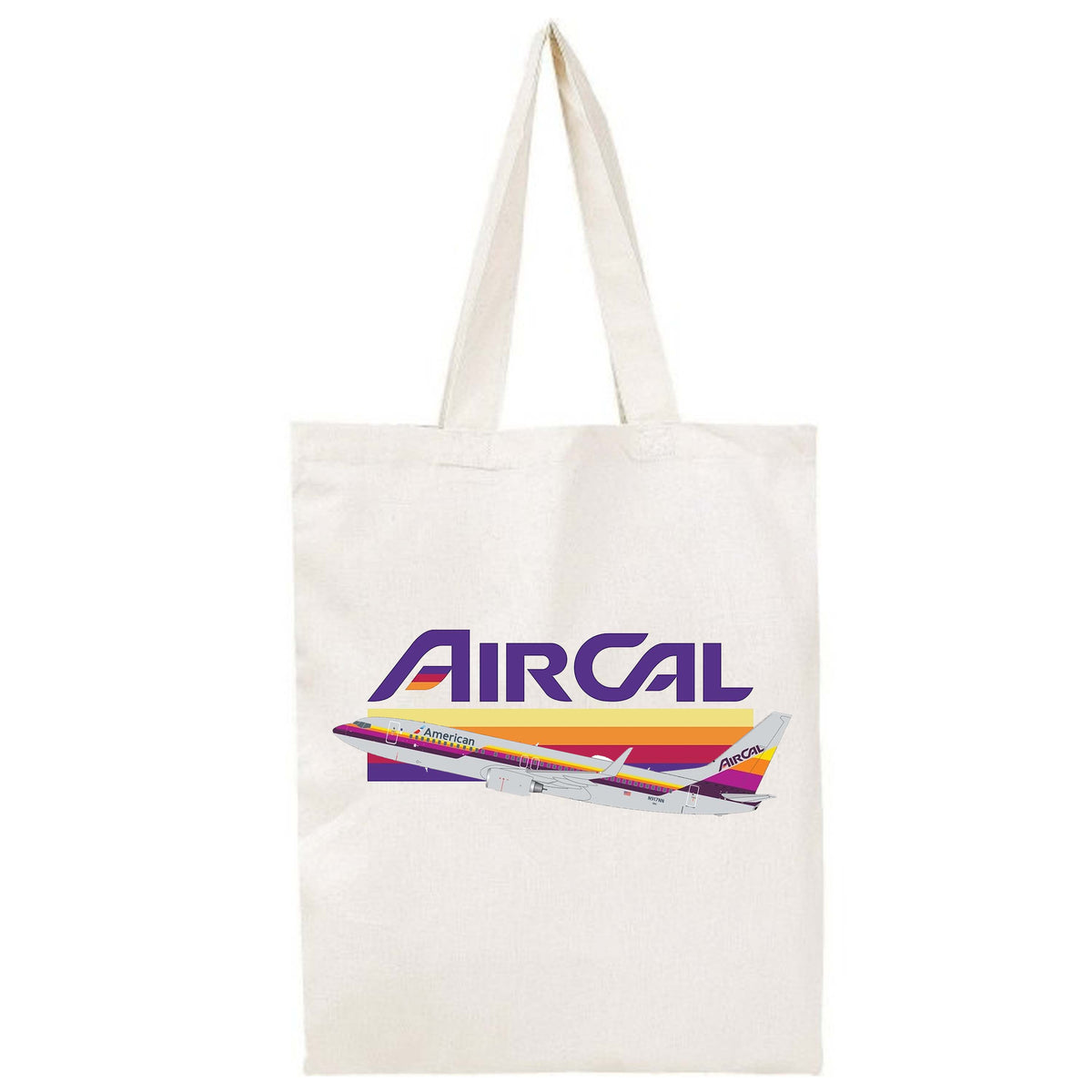 AirCal Logo Livery - Tote Bag – Airline Employee Shop