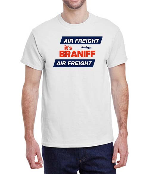 Braniff Airlines - Air Freight - T-Shirt – Airline Employee Shop