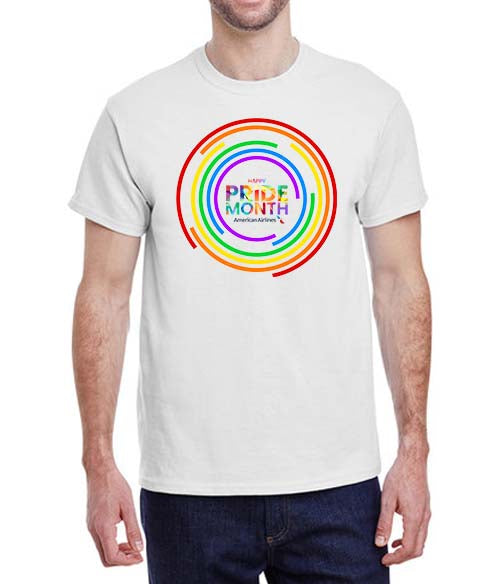 AA Pride Month Celebration T-shirt – Airline Employee Shop