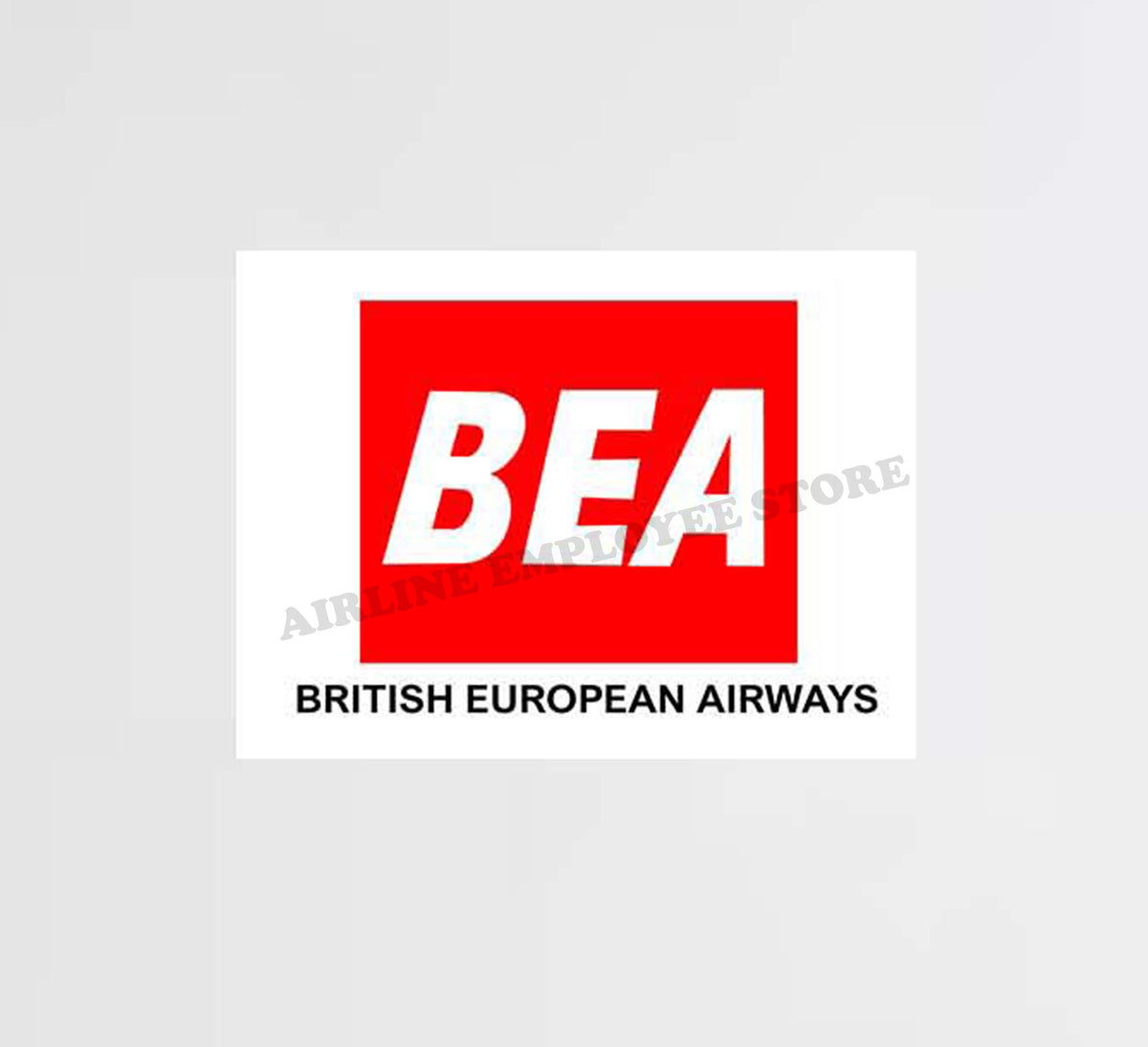 British Airways BEA Logo Decal Stickers – Airline Employee Shop