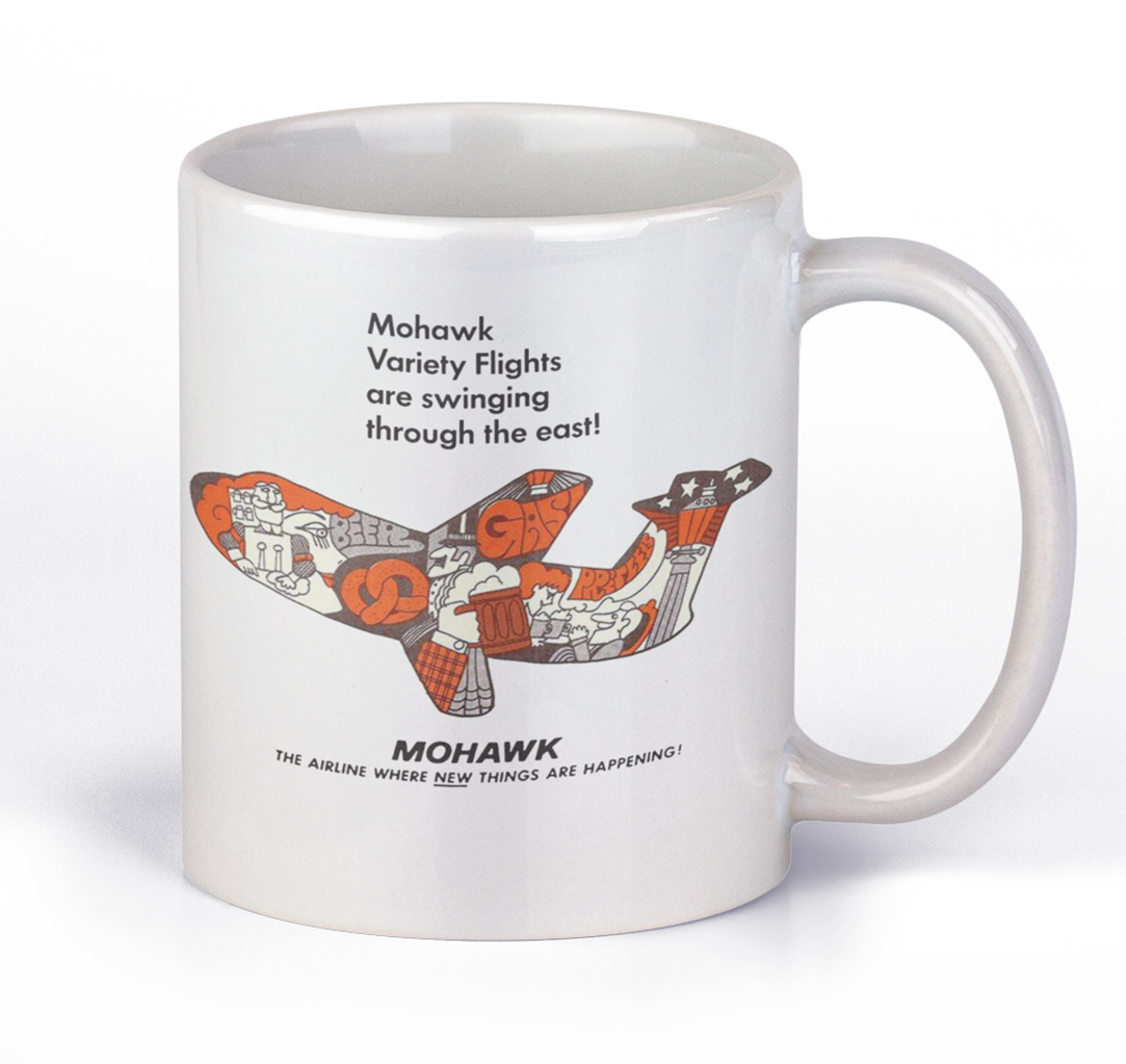 Mohawk Swinging through - Coffee Mug – Airline Employee Shop