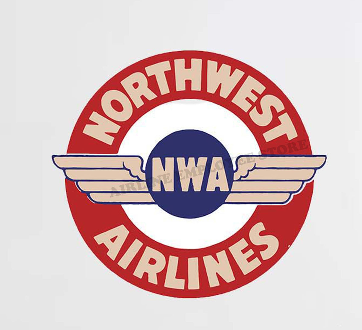 Northwest Airlines Vintage Logo Decal Stickers – Airline Employee Shop