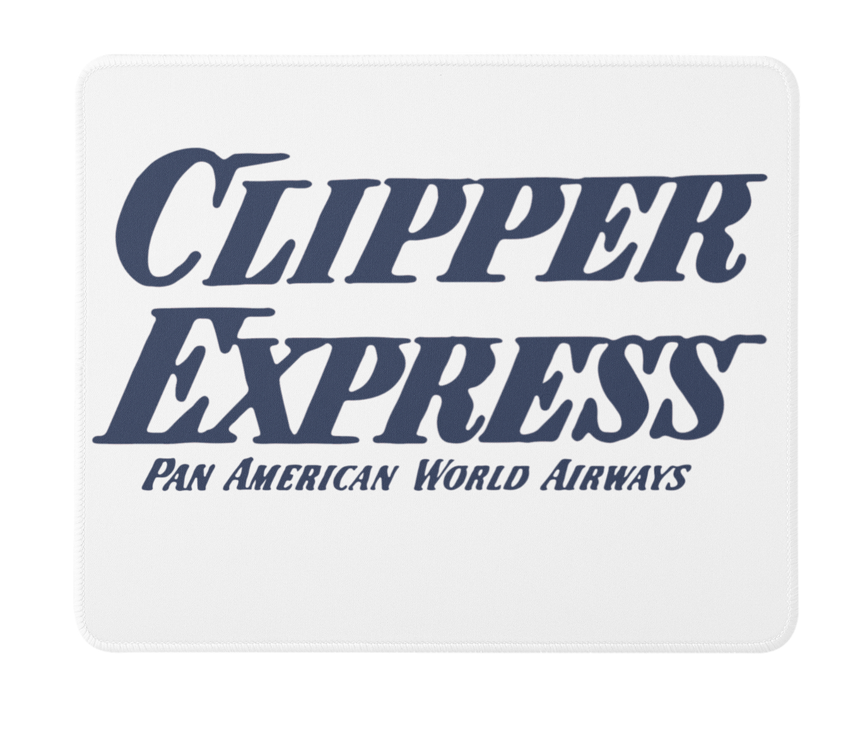 Pan American Clipper Express Mousepad – Airline Employee Shop