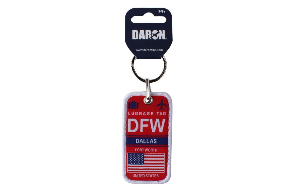 Airport Keychain - DFW – Airline Employee Shop