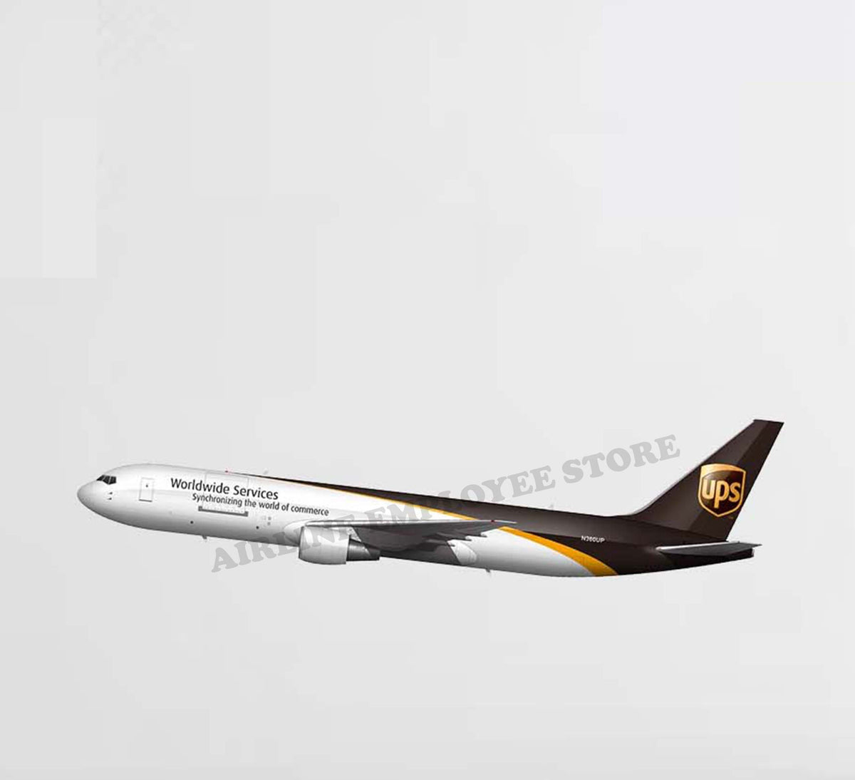 UPS Livery Plane Decal Stickers – Airline Employee Shop