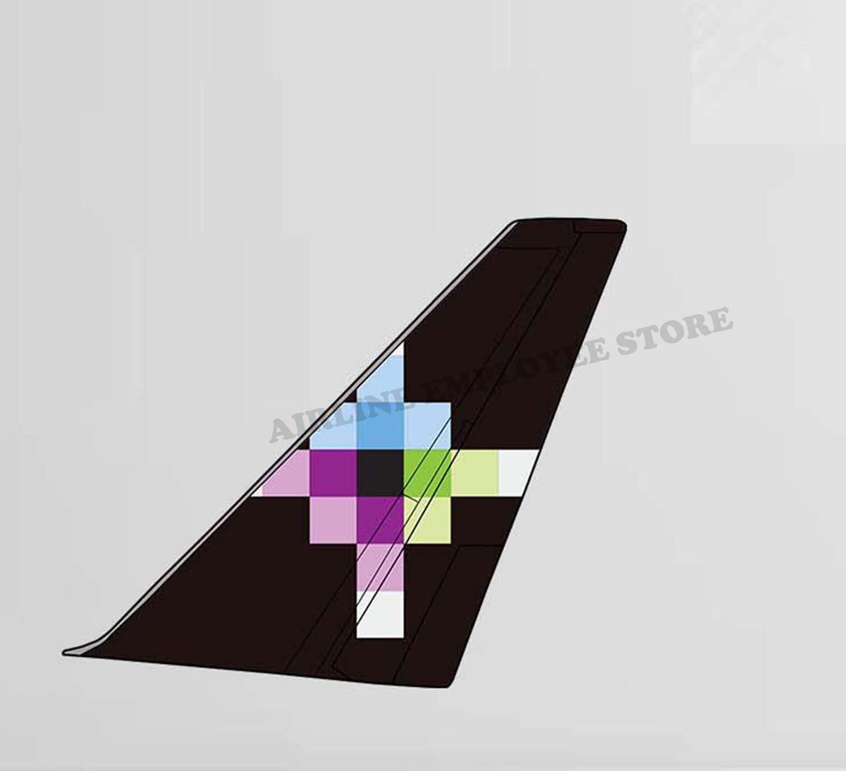 Volaris A320 Livery Tail Decal Stickers – Airline Employee Shop