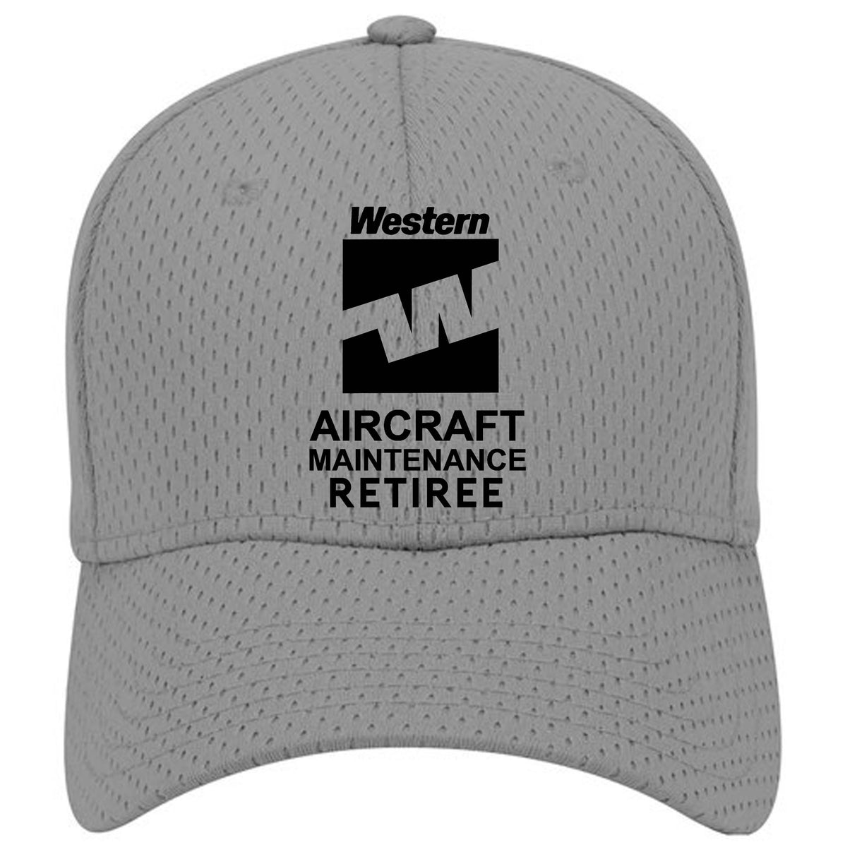 RETIREE Western Aircraft Maintenance Mesh Cap – Airline Employee Shop