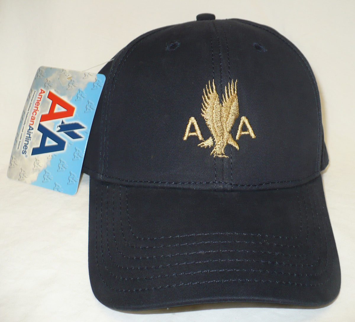 Mesh Cap w/Gold Eagle Logo – Airline Employee Shop