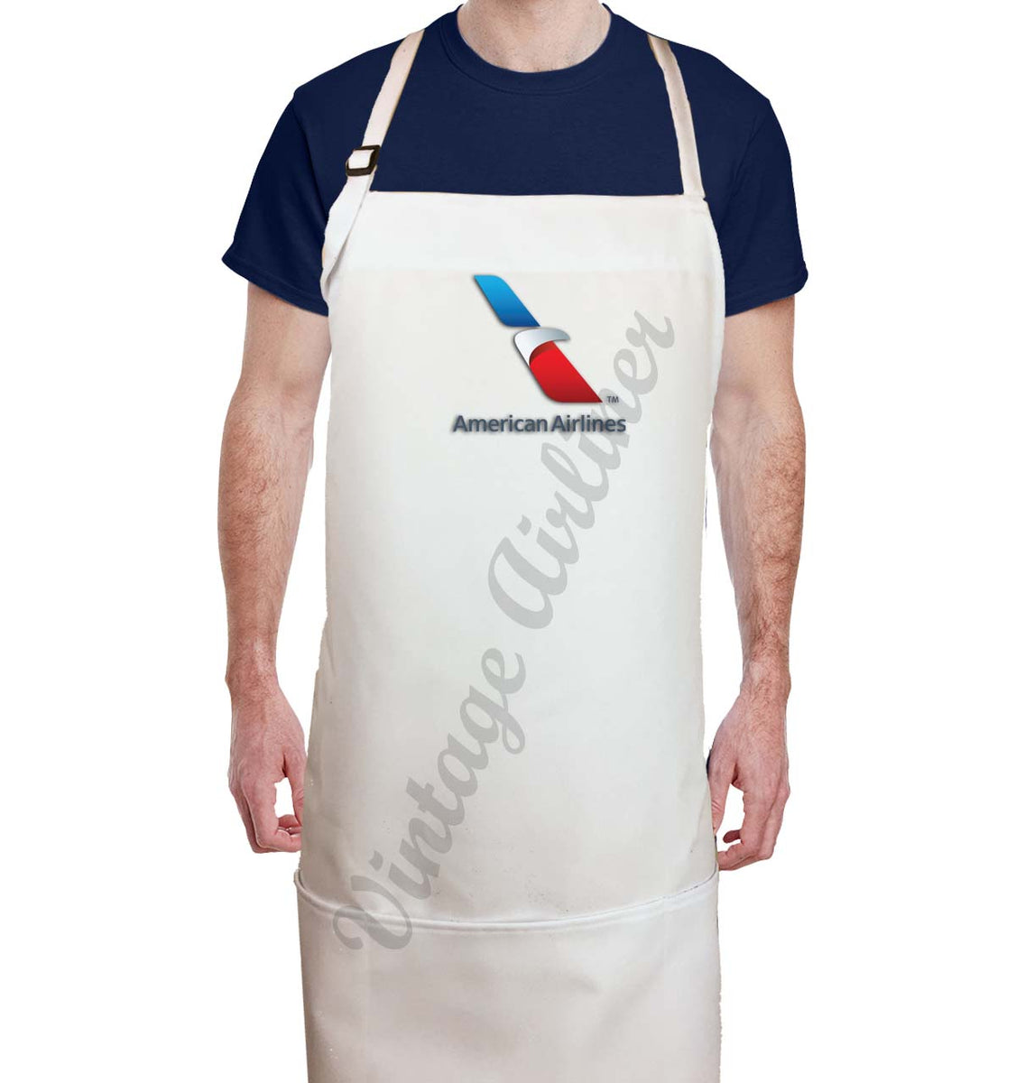 AA New Logo Apron – Airline Employee Shop