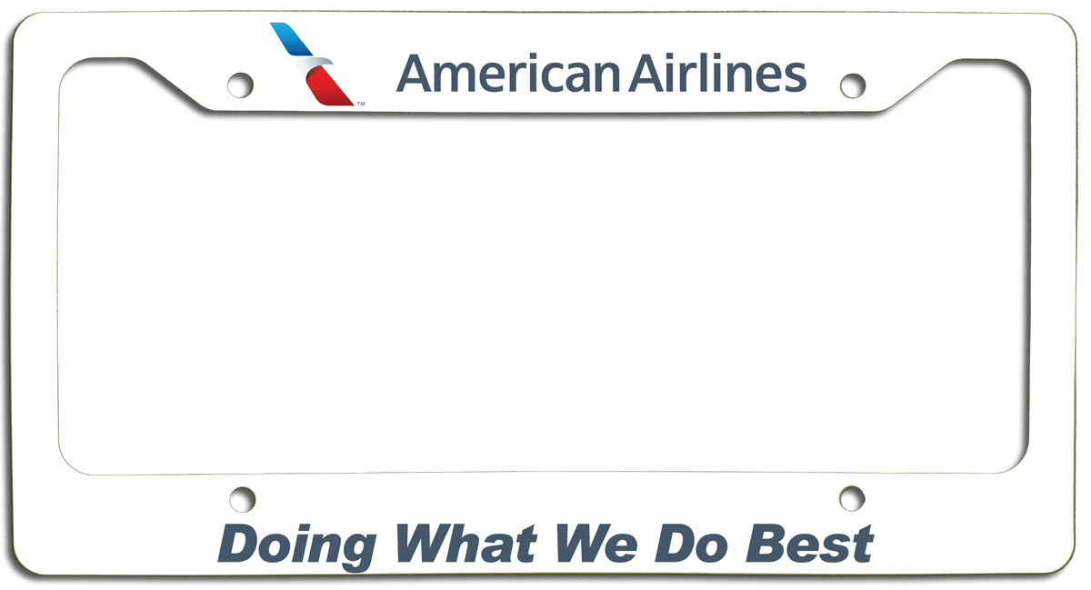 American Airlines - Doing What We Do Best - with New AA Logo License P ...