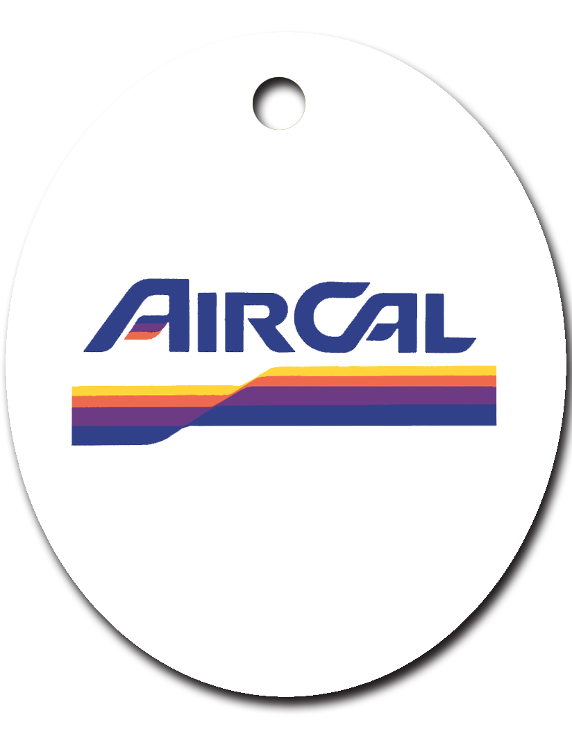 Air Cal Last Logo Ornaments – Airline Employee Shop
