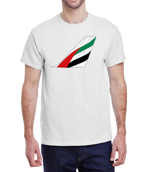 Emirates Livery Tail T-Shirt – Airline Employee Shop