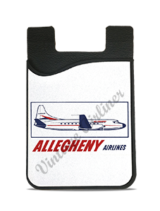 Allegheny Airlines 1960's Vintage Bag Sticker Card Caddy – Airline ...