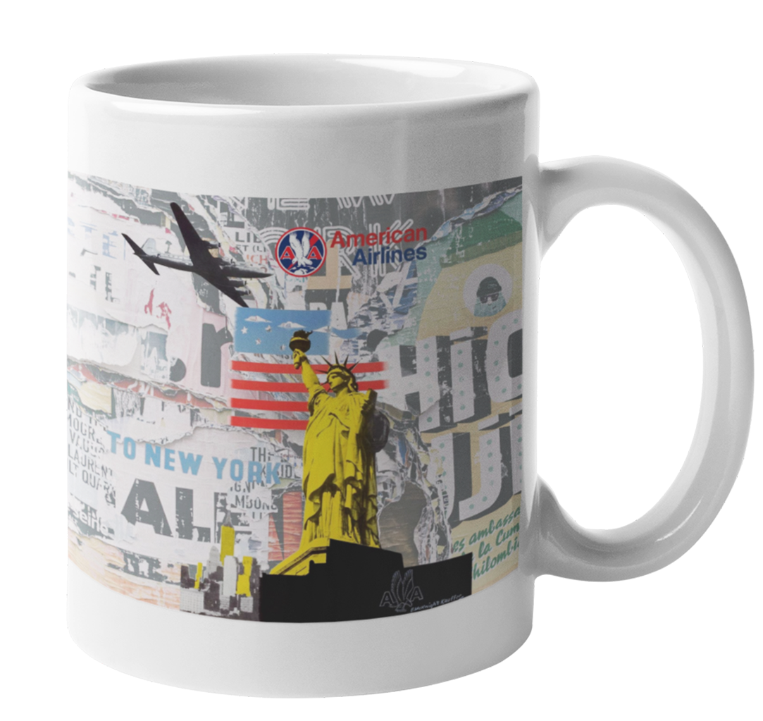 American Airlines New York Coffee Mug – Airline Employee Shop