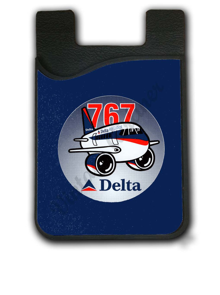 Delta 767 Bag Sticker Card Caddy – Airline Employee Shop