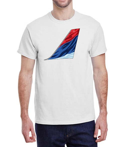 Delta Color In Motion Livery Tail T-Shirt – Airline Employee Shop