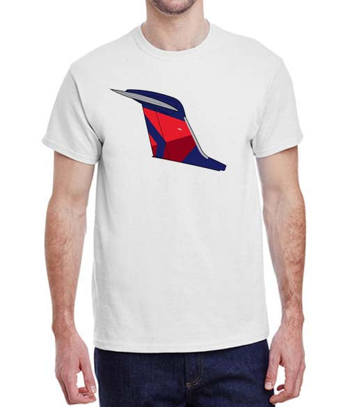 Delta Livery Tail T-Shirt – Airline Employee Shop