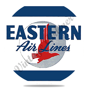 Eastern Airlines Vintage Logo Round Coaster – Airline Employee Shop