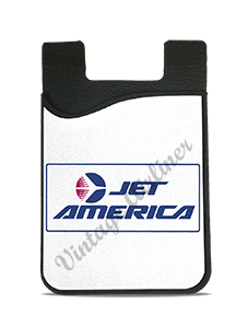 Jet America Logo Card Caddy – Airline Employee Shop