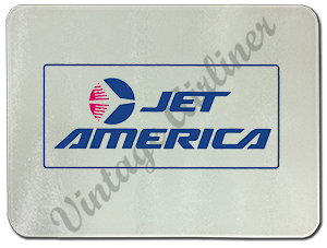 Jet America Logo Glass Cutting Board – Airline Employee Shop