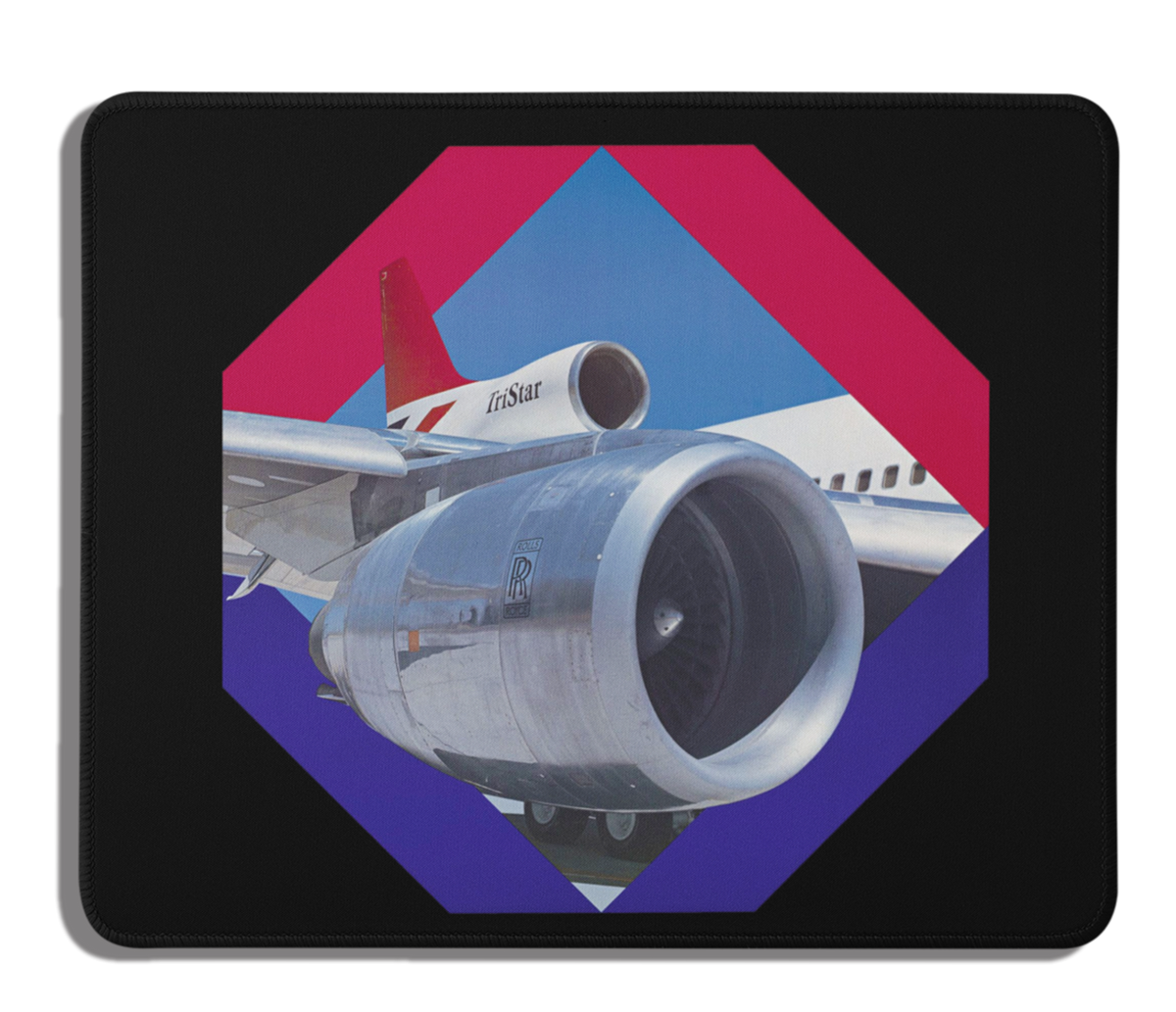 British Airways Jet Engine Mousepad – Airline Employee Shop