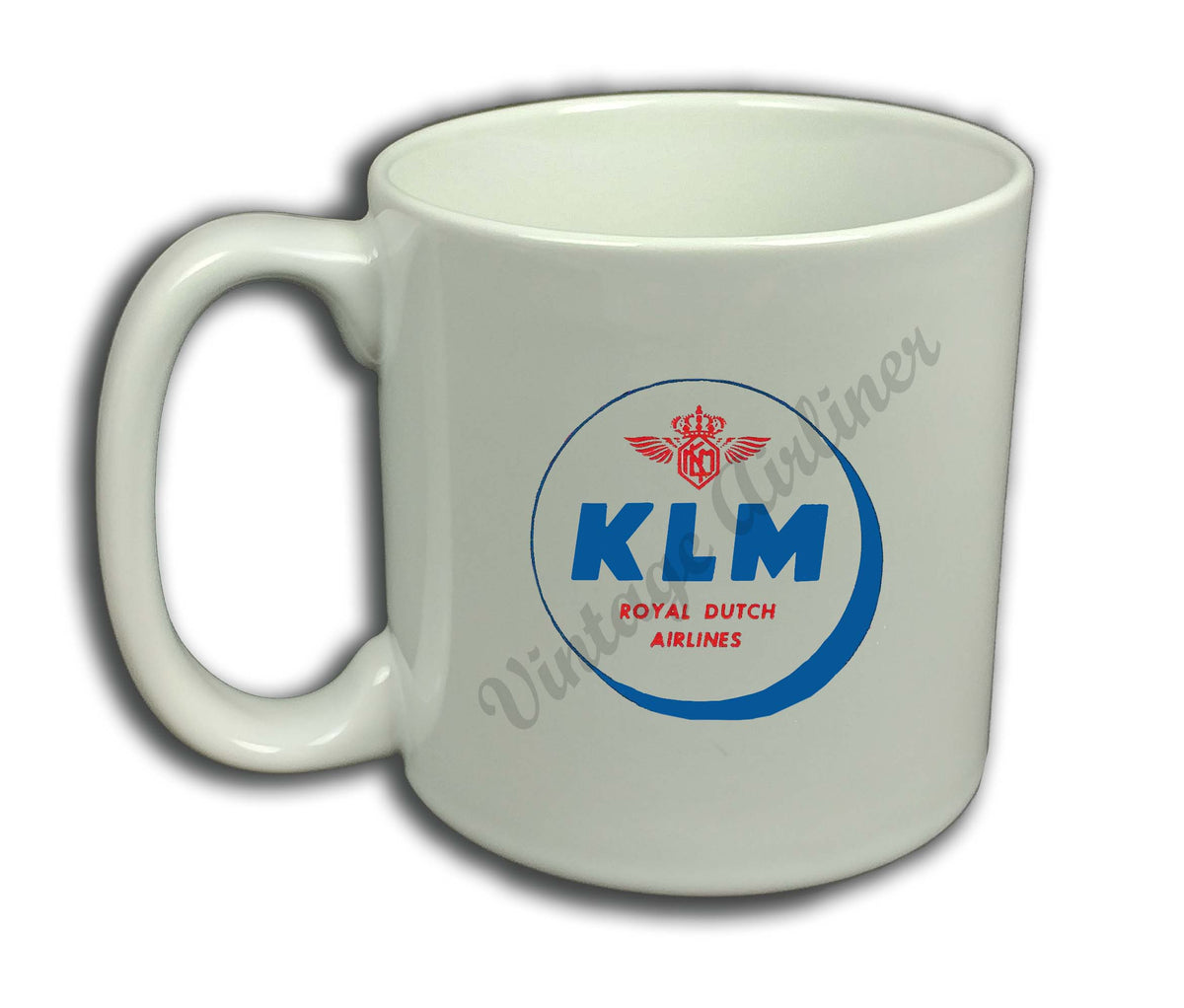 KLM Vintage Coffee Mug – Airline Employee Shop