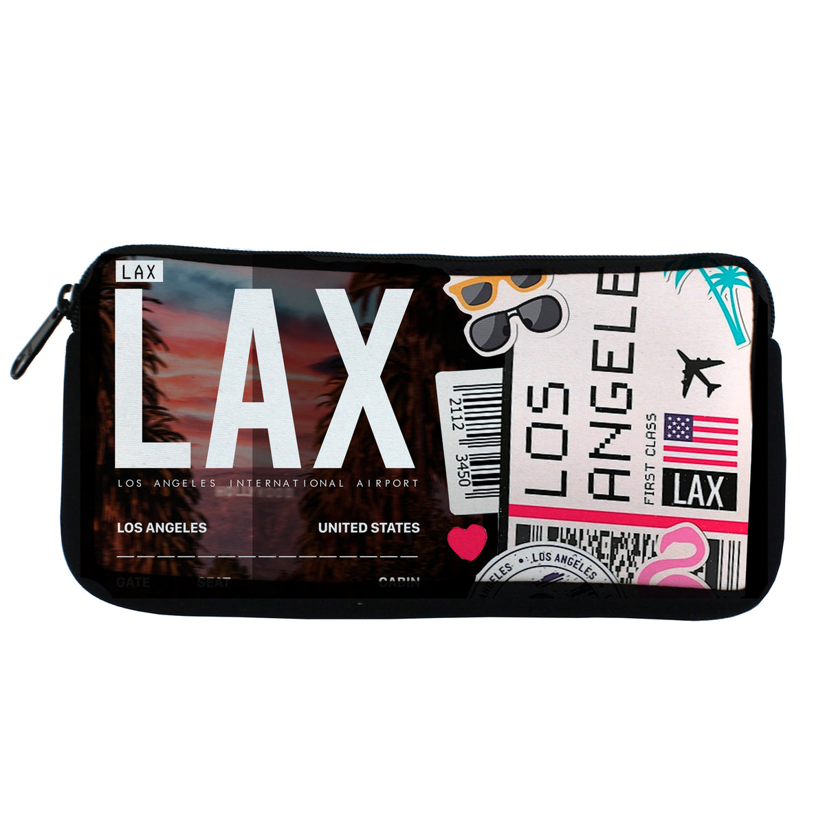 LAX First Class Ticket Travel Pouch – Airline Employee Shop