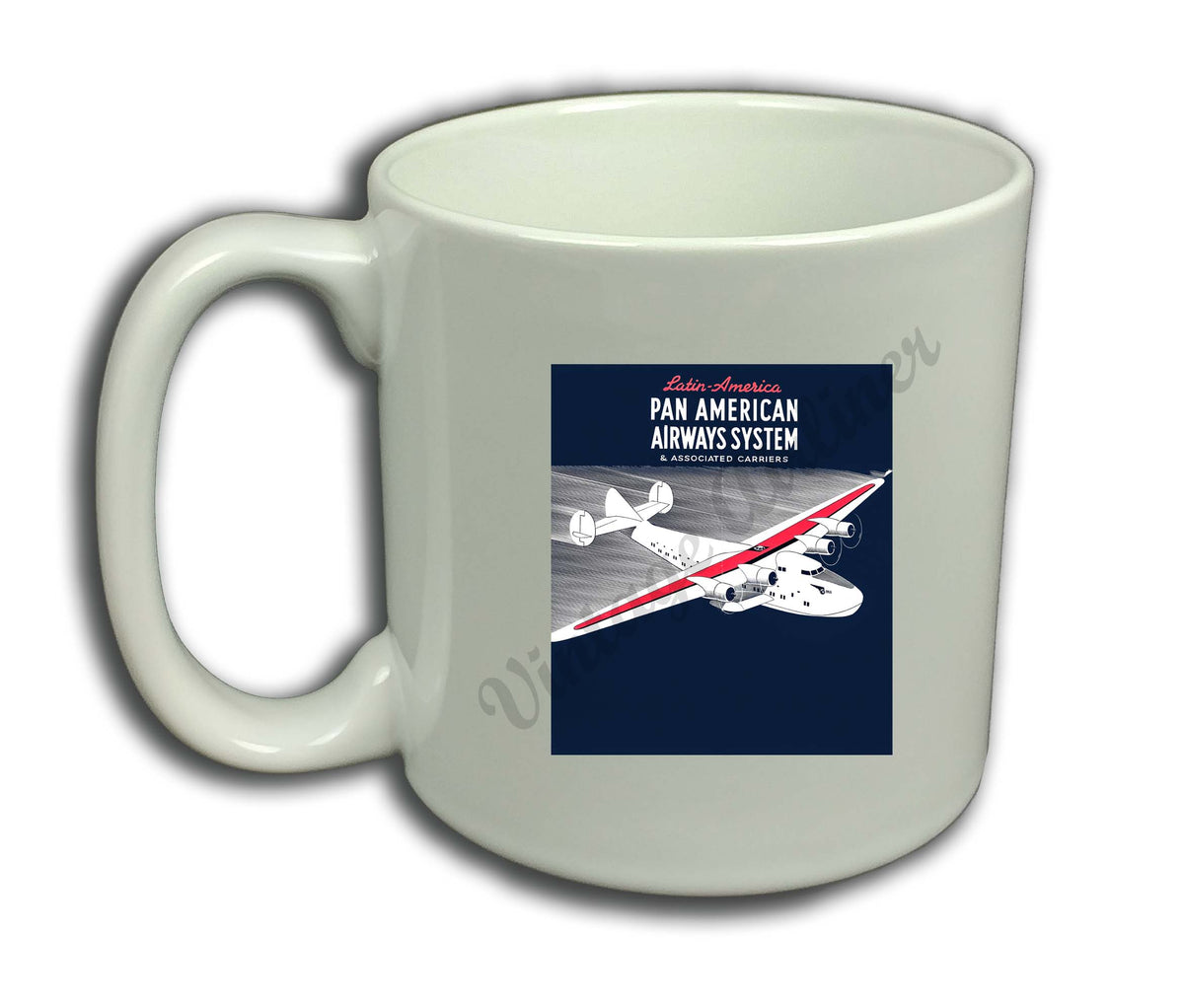Pan American Airway System Vintage Coffee Mug – Airline Employee Shop