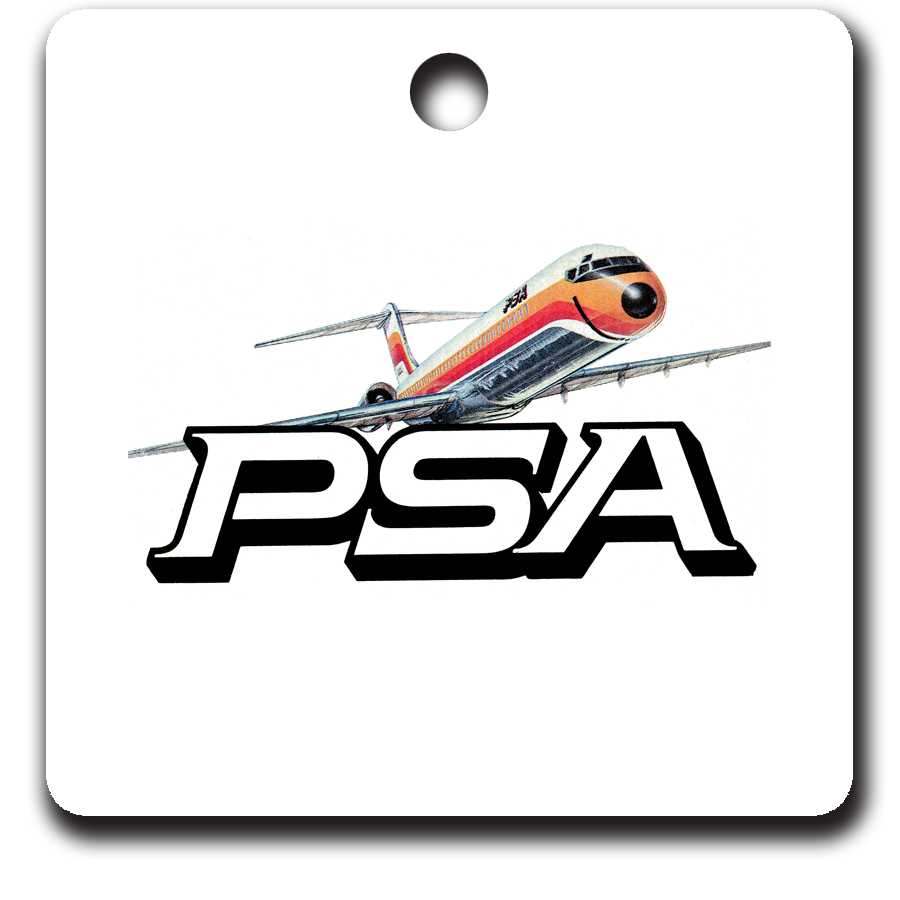 PSA DC-9 Sticker Logo Ornaments – Airline Employee Shop