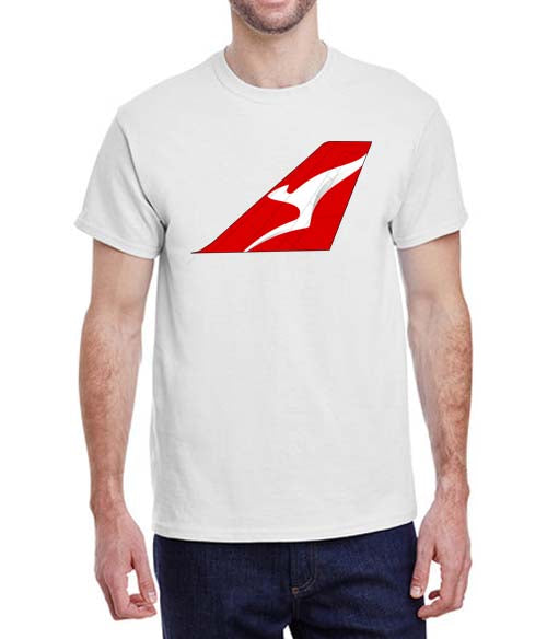 Qantas Livery Tail T-Shirt – Airline Employee Shop