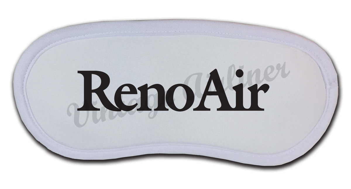 Reno Air Logo Sleep Mask – Airline Employee Shop
