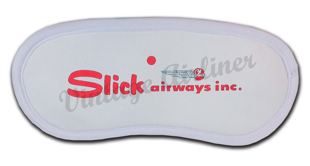 Slick Airways Logo Sleep Mask – Airline Employee Shop