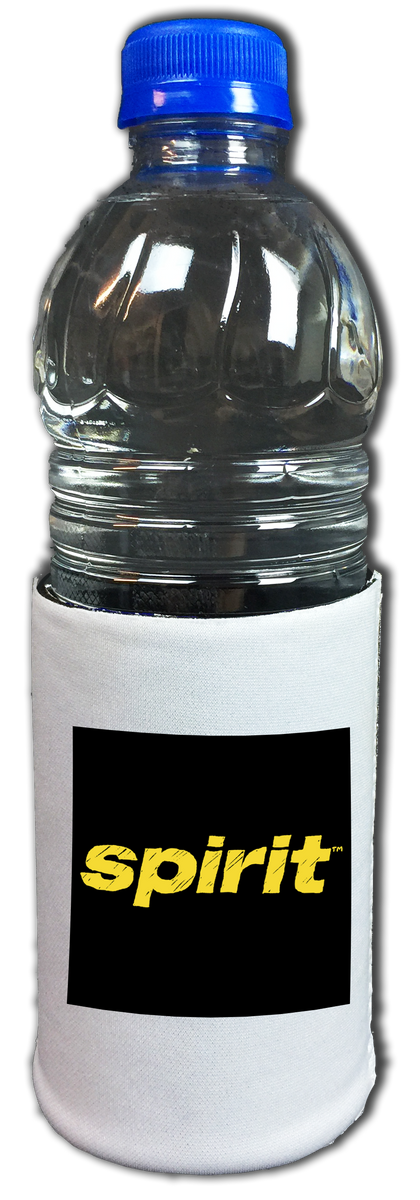 Spirit Airlines Black and Yellow Logo Beverage Wrap – Airline Employee Shop
