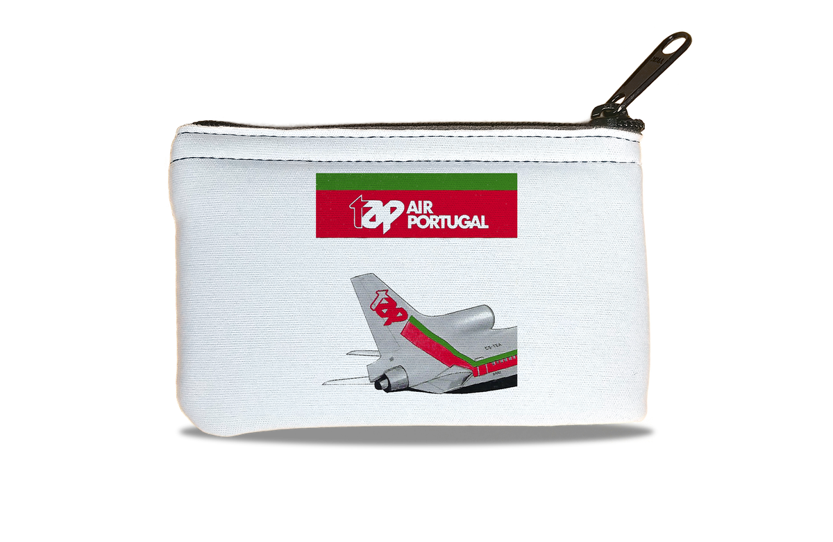 TAP Air Portugal Bag Sticker Rectangular Coin Purse – Airline Employee Shop