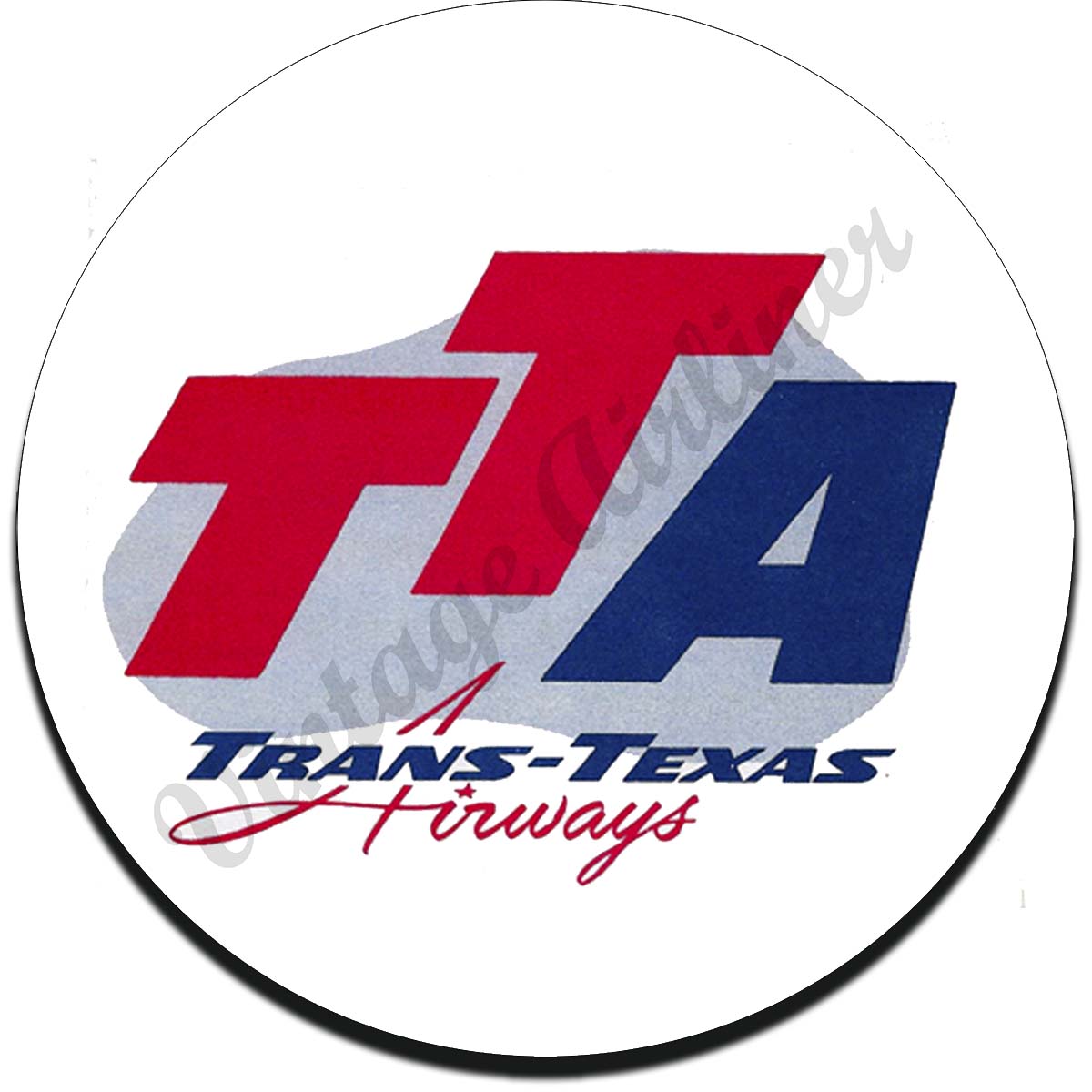 Trans Texas Airways Coaster – Airline Employee Shop
