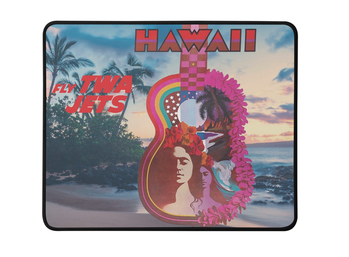 TWA Hawaii Collage Mousepad – Airline Employee Shop