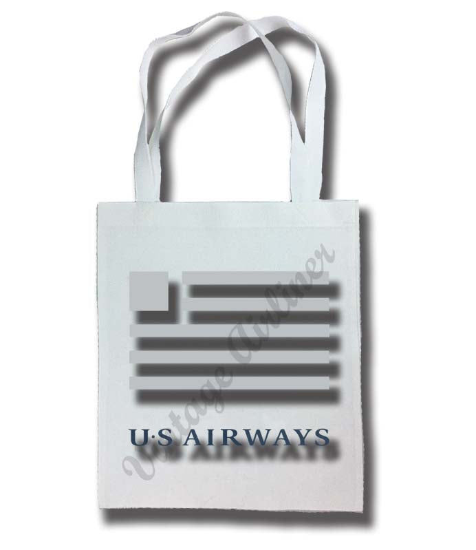 US Airways Logo Tote Bag – Airline Employee Shop